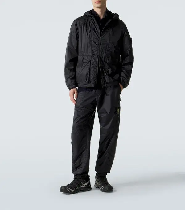 Stone Island Compass Ripstop Jacket - Blue