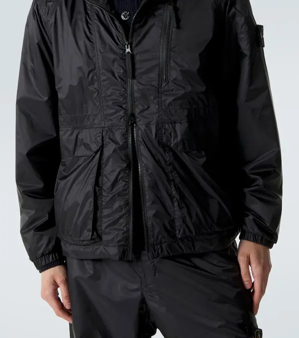 Stone Island Compass Ripstop Jacket - Blue