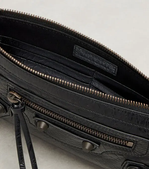 Balenciaga Le City Leather Shoulder Bag