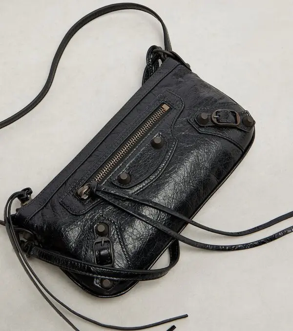 Balenciaga Le City Leather Shoulder Bag