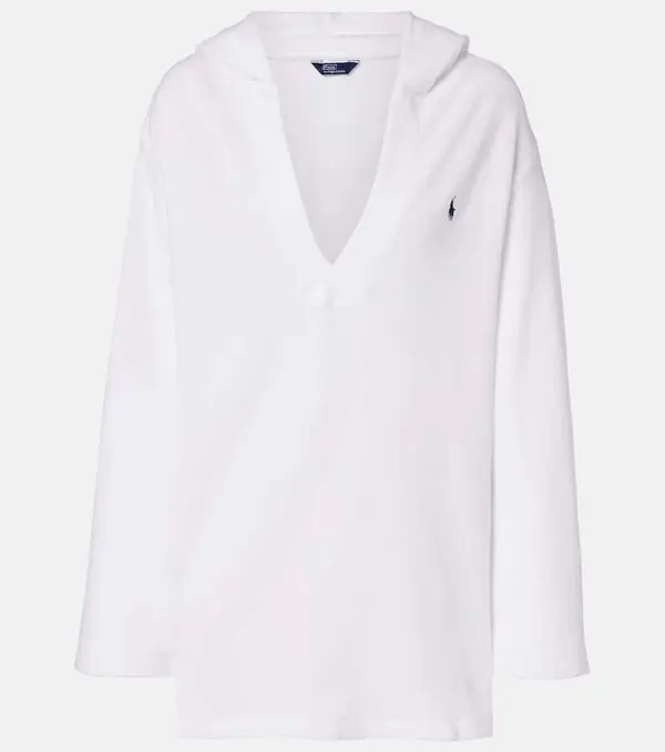 Polo Ralph Lauren Cotton Terry Beach Cover-up - White