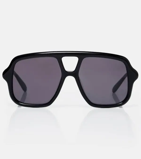 Loewe Slim Aviator Sunglasses - Black
