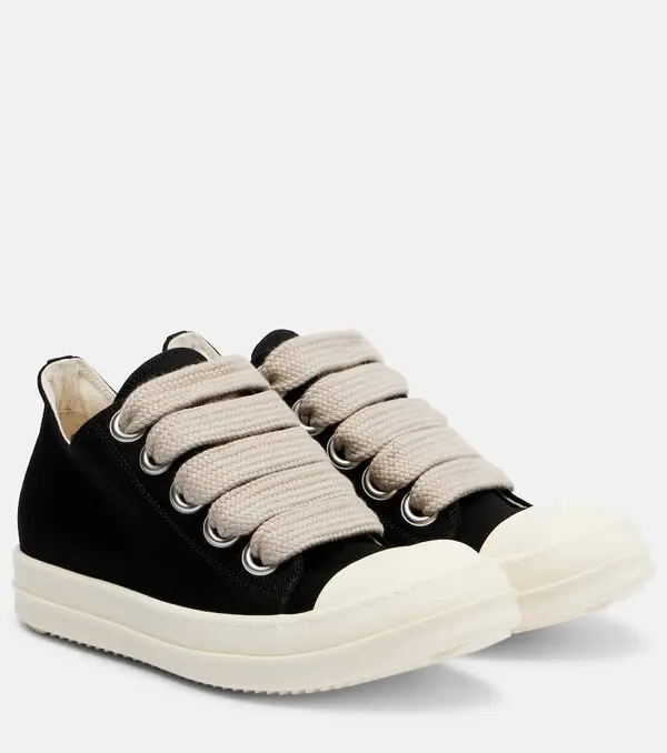 Rick Owens Jumbolace Denim Sneakers