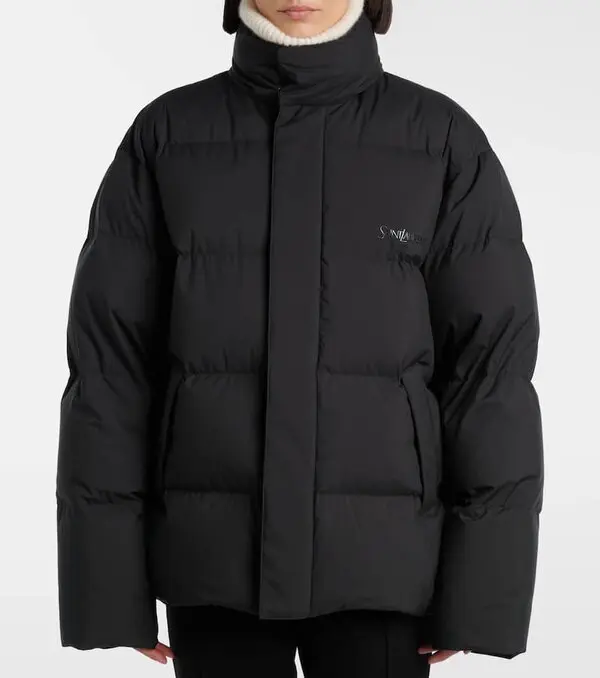 Saint Laurent Down Ski Jacket - Black