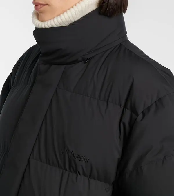 Saint Laurent Down Ski Jacket - Black