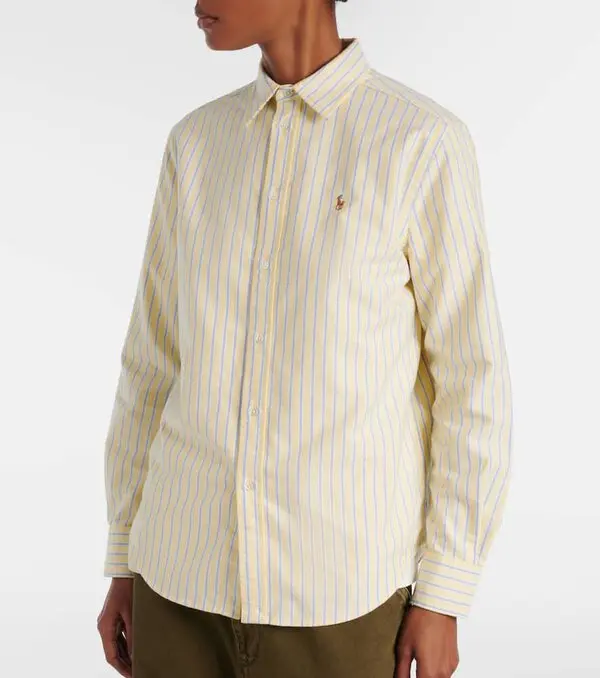 Polo Ralph Lauren Striped Cotton Shirt - Yellow