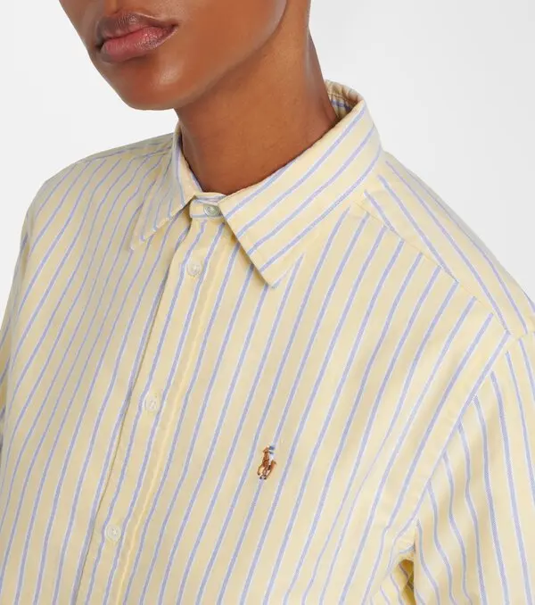 Polo Ralph Lauren Striped Cotton Shirt - Yellow