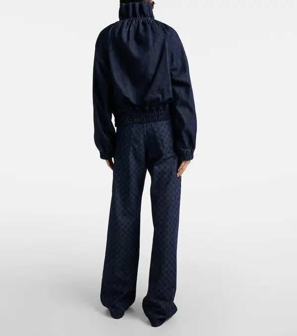 Dries Van Noten Floral Wide-leg Jeans