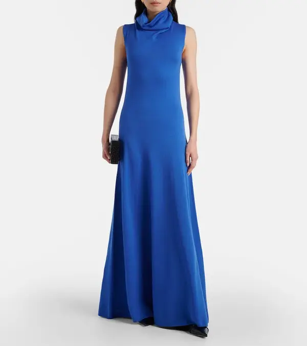 TOM FORD Knitted Wool Maxi Dress