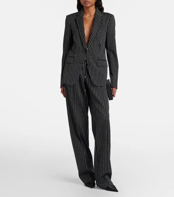 TOM FORD Striped Straight Pants