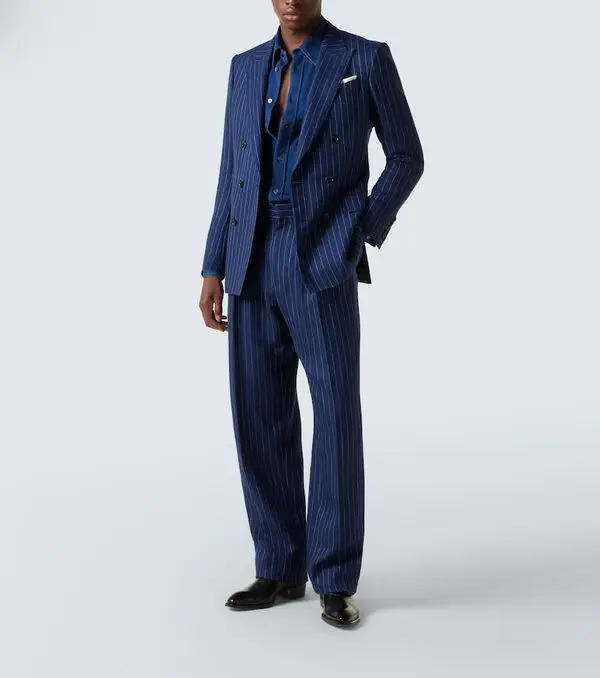 TOM FORD Cotton Shirt - Blue