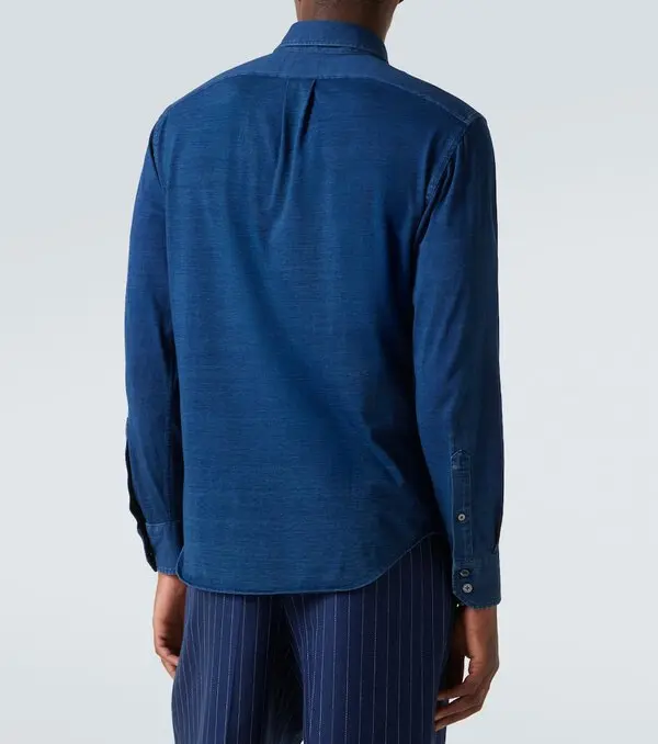 TOM FORD Cotton Shirt - Blue