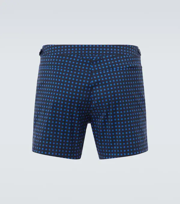 TOM FORD Polka-dot Swim Trunks - Blue