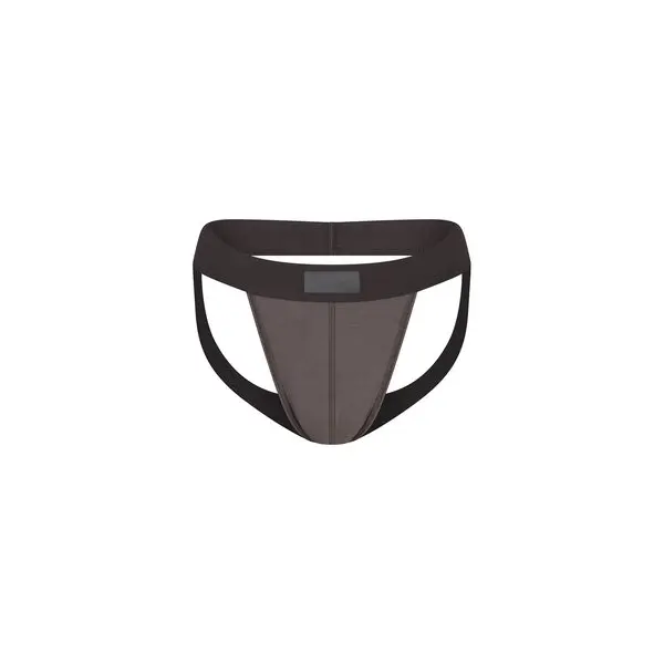 SKIMS Cotton Jockstrap - Washed Gunmetal