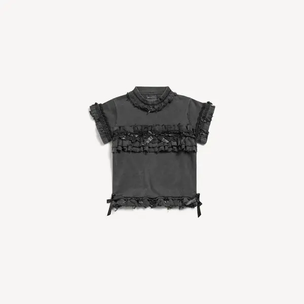 Balenciaga Ruffle T-shirt