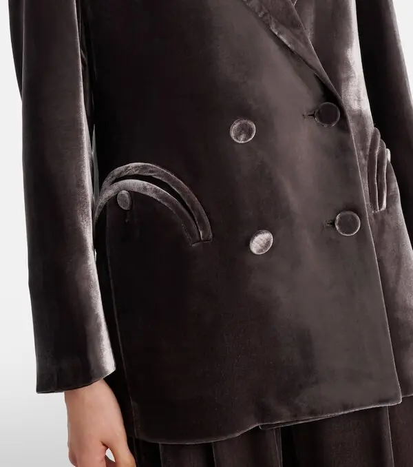 BLAZÉ MILANO Everynight Velvet Blazer