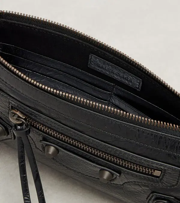 Balenciaga Le City Leather Shoulder Bag