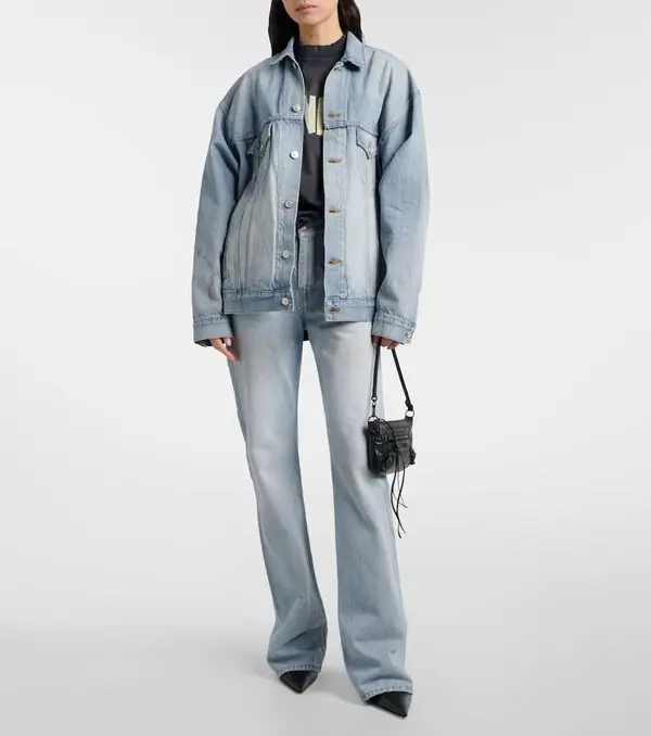 Balenciaga Le City Leather Shoulder Bag