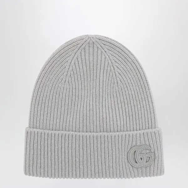 Gucci Cashmere Beanie - Grey