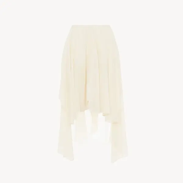 Chloé Volant Georgette Shorts