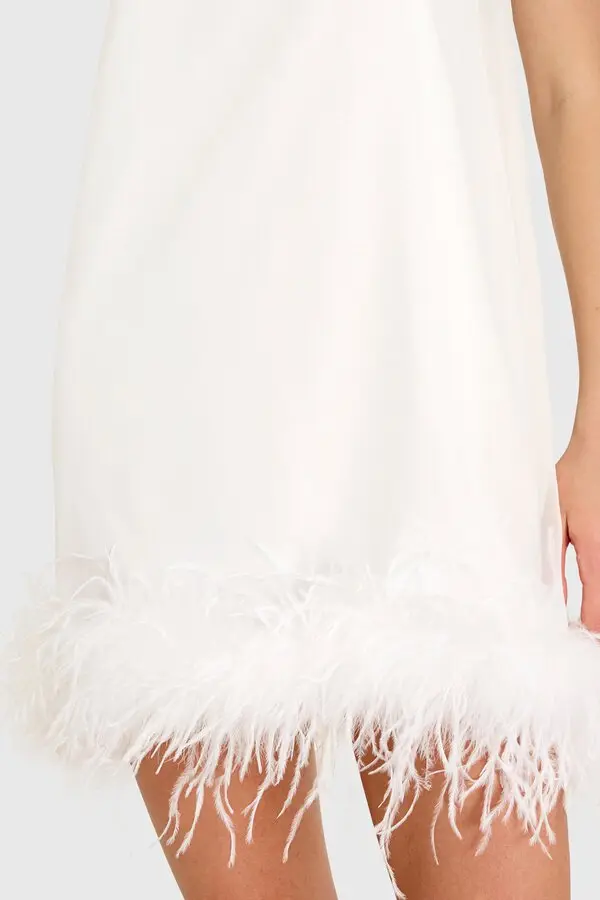Amanda Uprichard Minnie Silk Organza Mini Dress