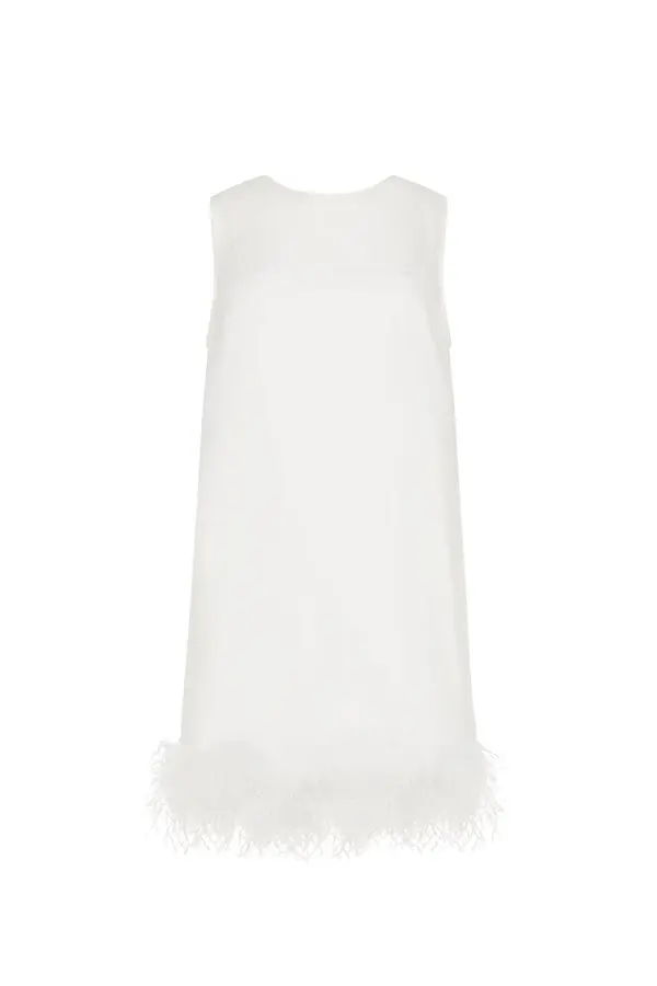 Amanda Uprichard Minnie Silk Organza Mini Dress