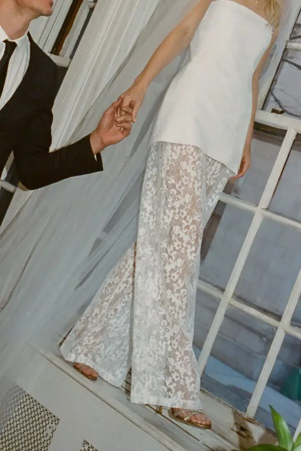 Amanda Uprichard Mariko Lace Pants