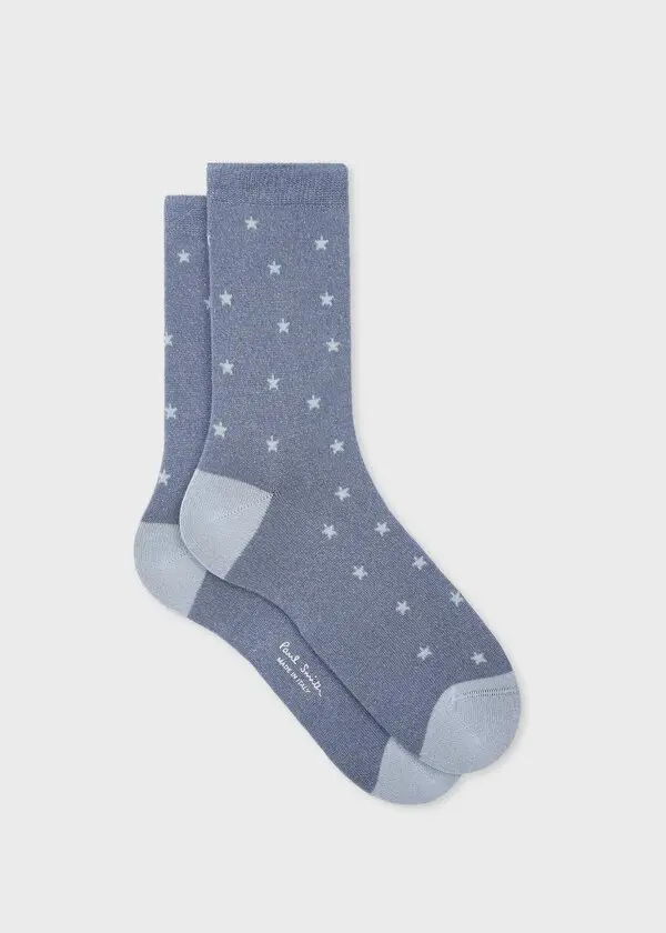 Paul Smith Star Pattern Crew Socks