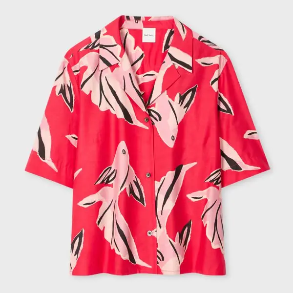 Paul Smith Cotton-silk 'fish' Shirt