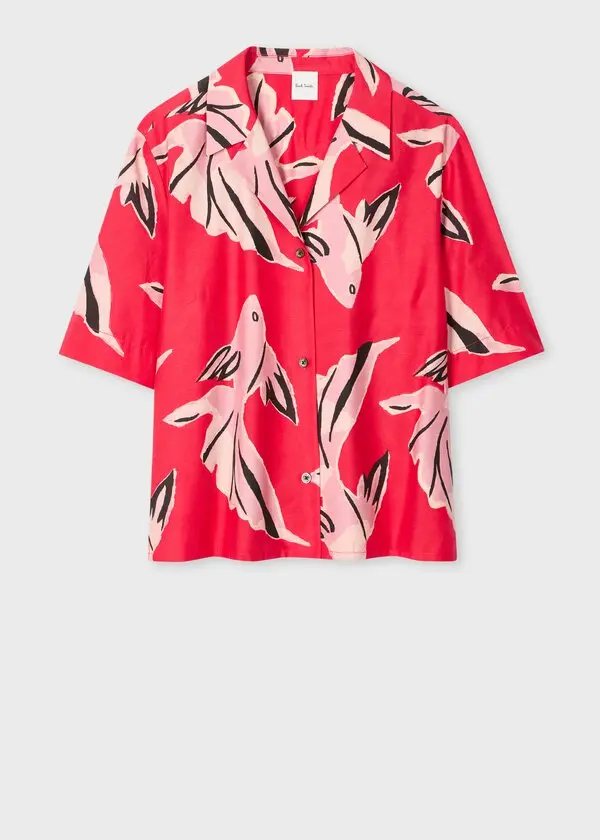 Paul Smith Cotton-silk 'fish' Shirt