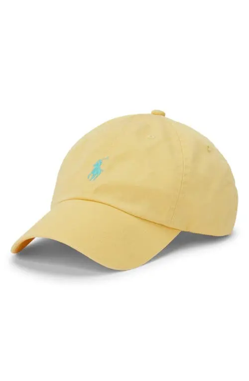 Polo Ralph Lauren Cotton Chino Baseball Cap - Corn Yellow
