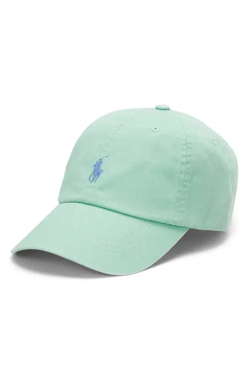 Polo Ralph Lauren Cotton Chino Baseball Cap - Celadon