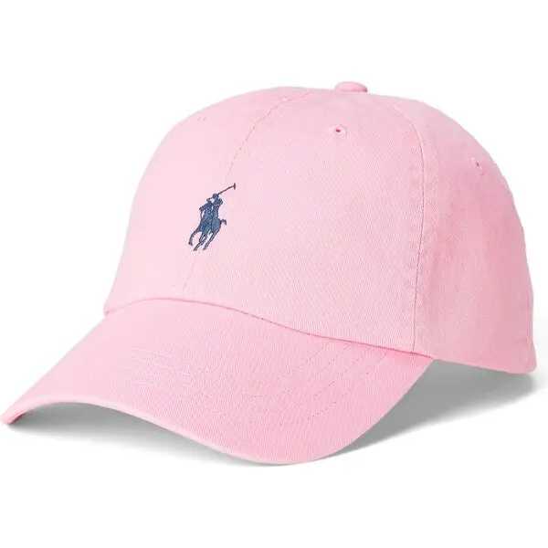 Polo Ralph Lauren Classic Sport Cotton Baseball Cap - Carmel Pink