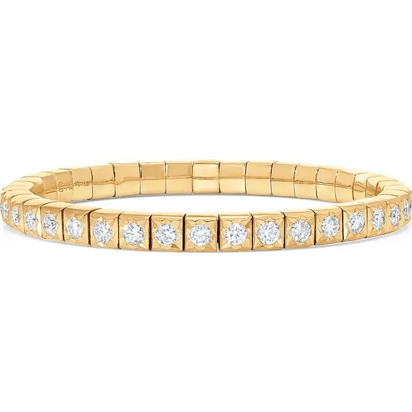 Sara Weinstock Dujour Diamond Stretch Bracelet - Yellow Gold