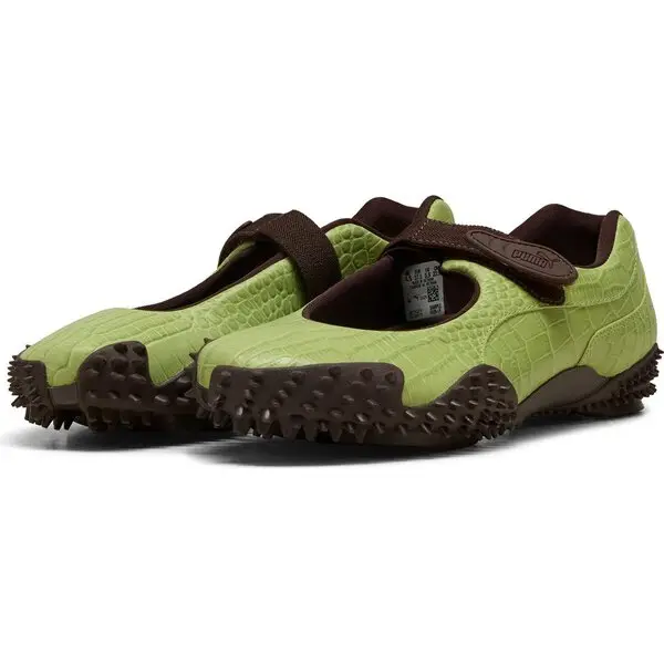 PUMA Mostro Fey Croc Sneakers - Pistachio Green/brown