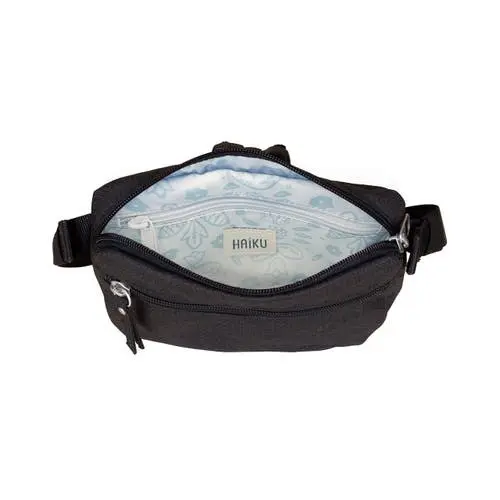 HAIKU Hopper Waistpack Or Crossbody Sling - Black In Bloom
