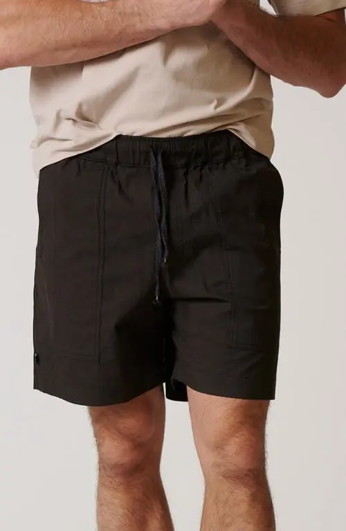 LEISURE LAB Cotton Ripstop Shorts - Moonshine