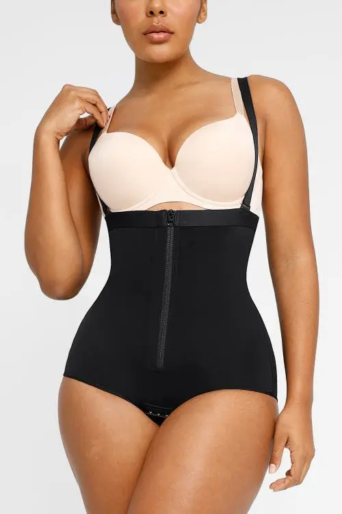 SHAPELLX Airslim® High-waisted Shaping Brief - Jet Black