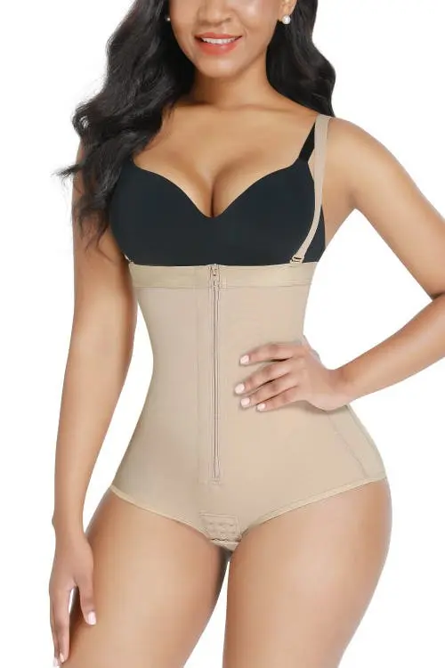 SHAPELLX Airslim® High-waisted Shaping Brief - Pinkish Beige