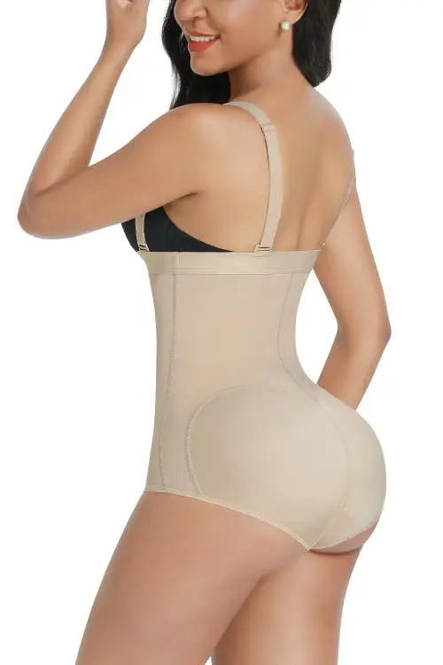 SHAPELLX Airslim® High-waisted Shaping Brief - Pinkish Beige