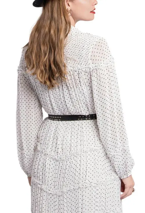 OLD TREND Ficus Studded Leather Belt