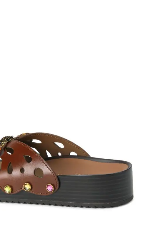 Kurt Geiger Boho Butterfly Flatform Sandal