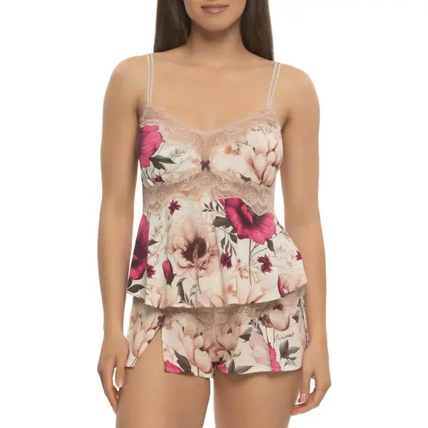 Felina Myrna Short Pajamas - Mojave Bloom
