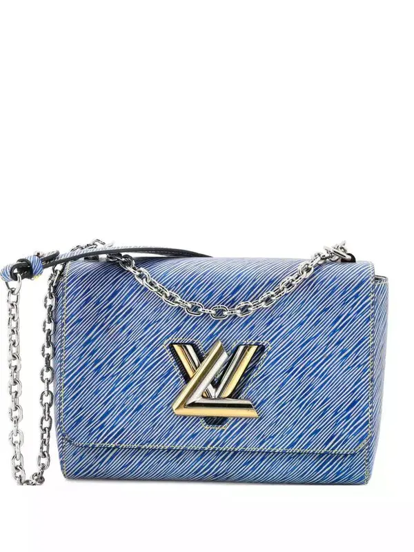 LOUIS VUITTON Twist Mm Electric Epi Leather Shoulder Bag - Blue