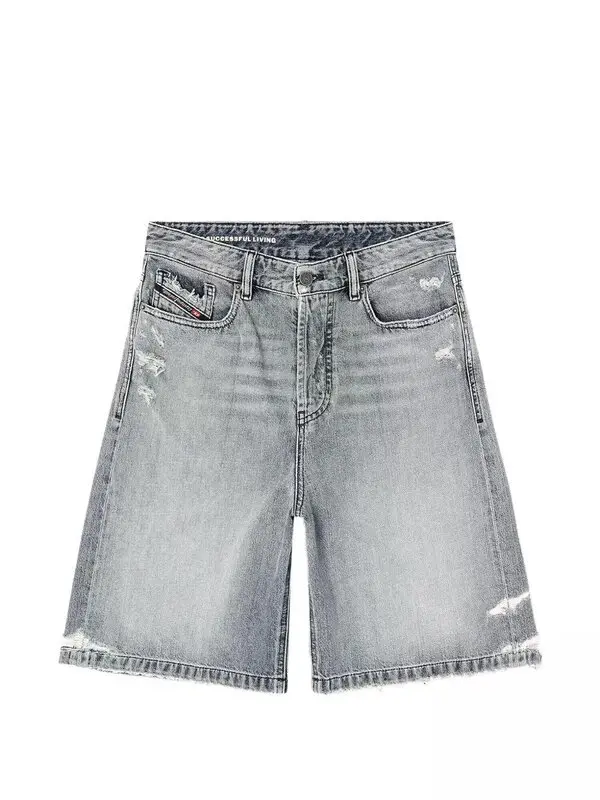 DIESEL Distressed Denim Shorts