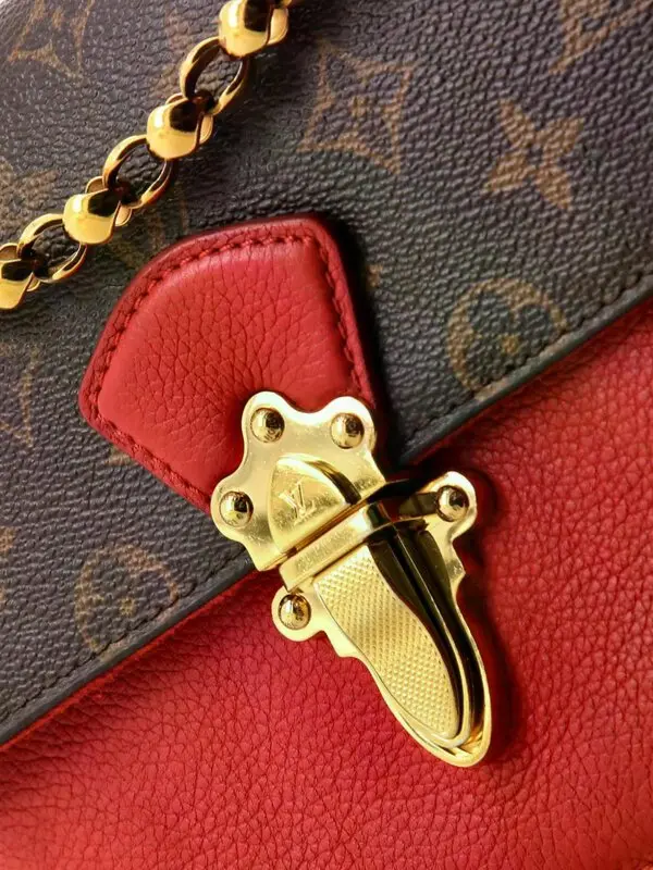 LOUIS VUITTON Victoire Handbag Monogram Canvas And Leather - Brown