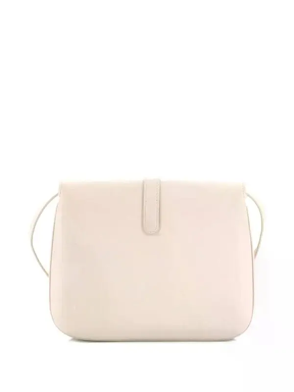 Celine Folco Triomphe Coated Canvas Medium Crossbody Bag - Brown