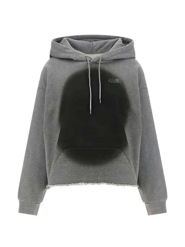 MAISON MARGIELA Printed Hoodie - Grey