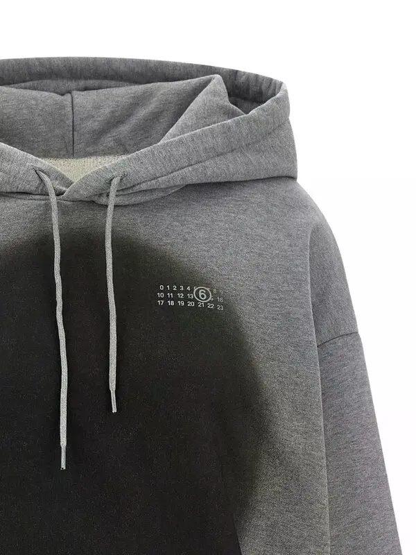 MAISON MARGIELA Printed Hoodie - Grey