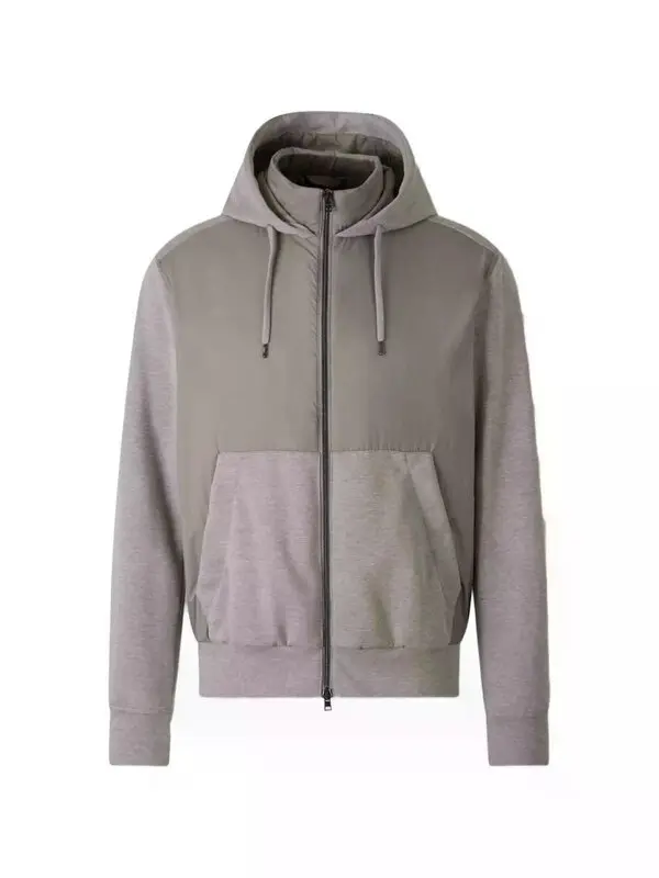 Herno Hooded Zip-up Sweater